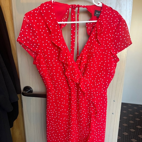 Bardot Dresses Bardot Red Poka Dot Dress Poshmark